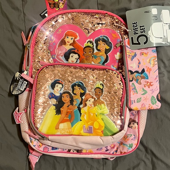 Disney | Accessories | Disney Pink Backpack With Tags | Poshmark